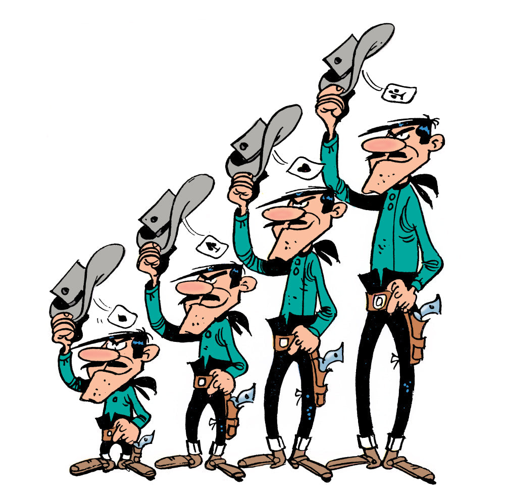 Les Daltons – Art de la BD
